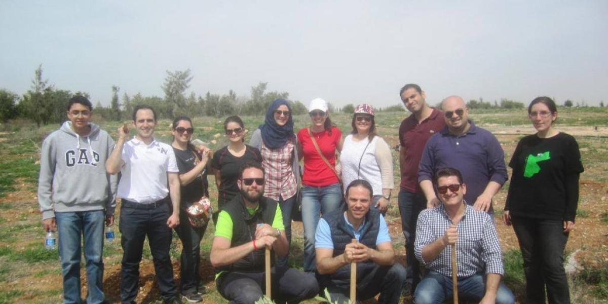 APN and Rotary Club of Amman Citadel plant olive trees in Jordan | The ...